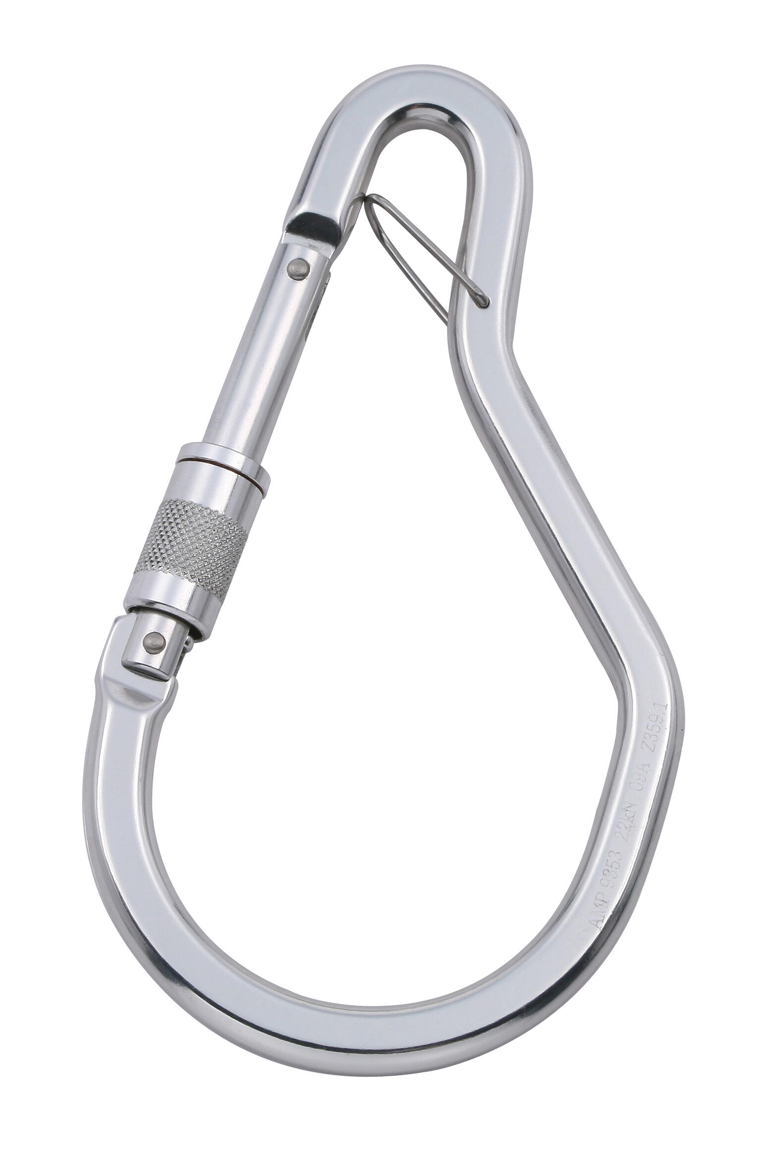 Lightweight 20kN Single-Stage Cable Hook - Anodized Aluminum Alloy