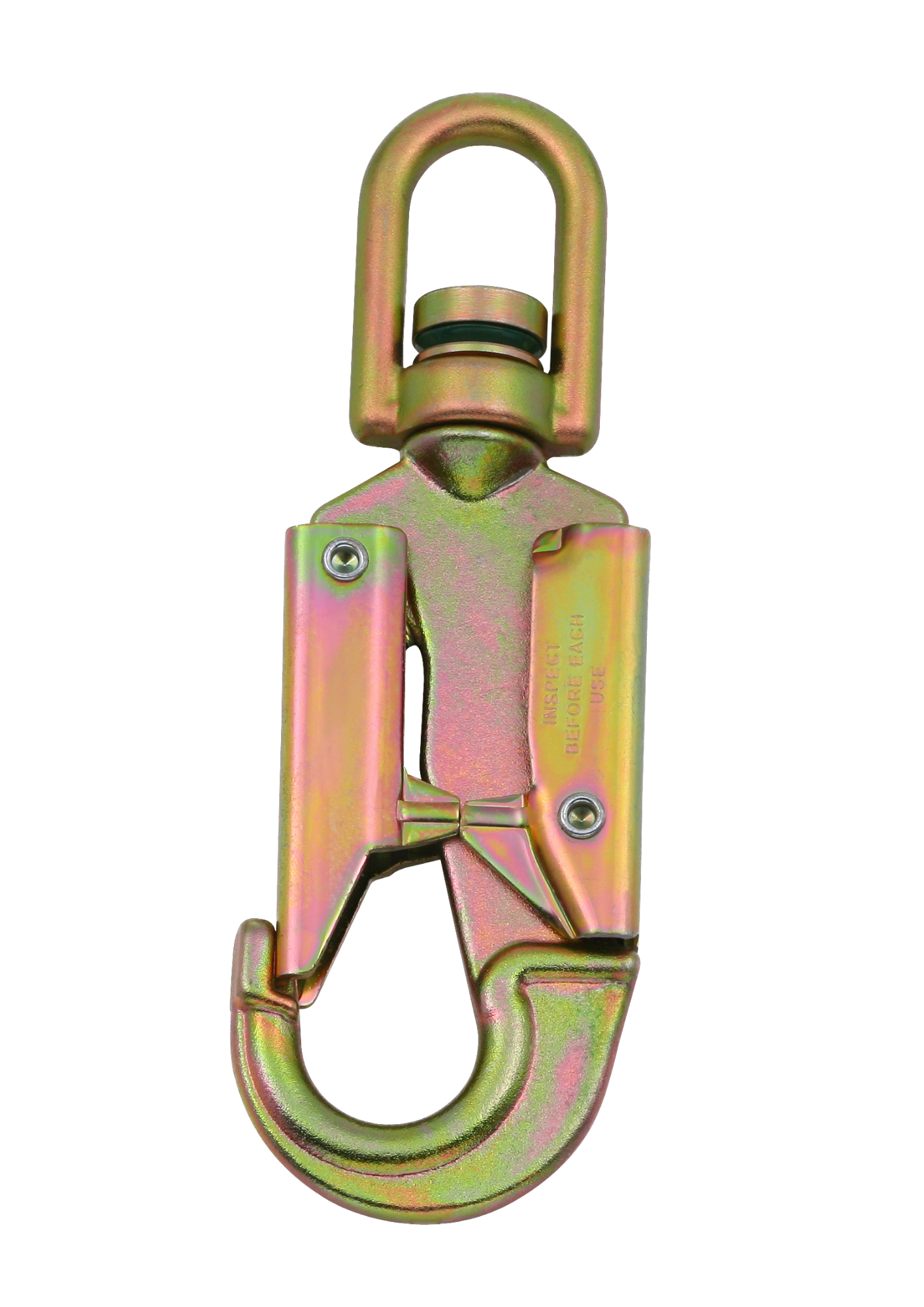 YIH015 Swivel Hook With Indicator Yellow Zinc Surface Treatment, 19mm ...