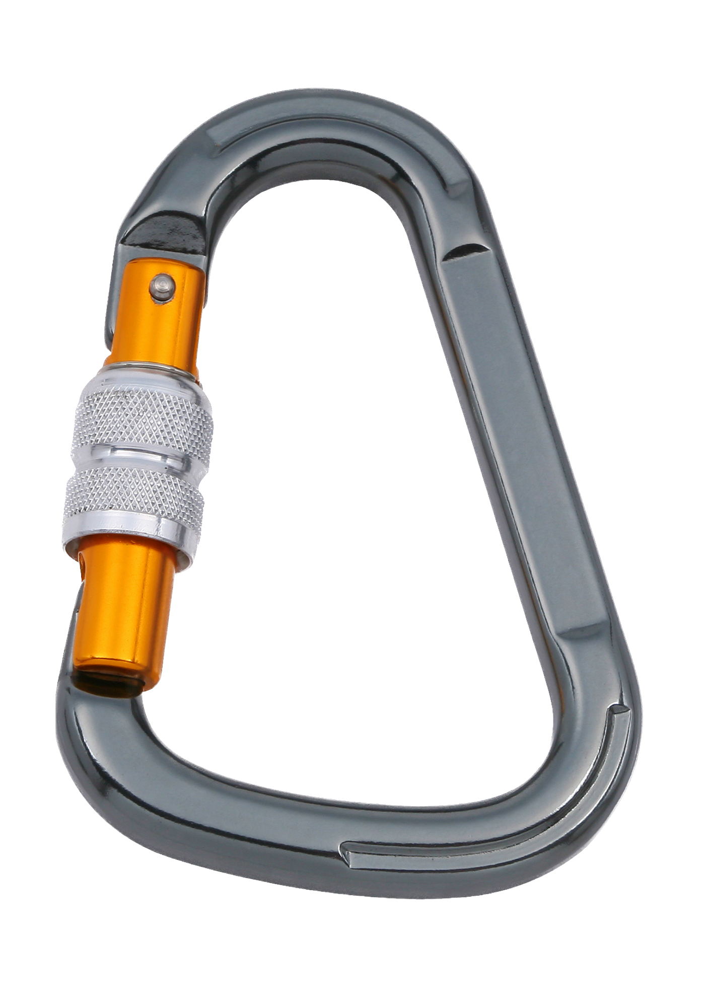 YAC016S Aluminum Carabiner With Screw Lock