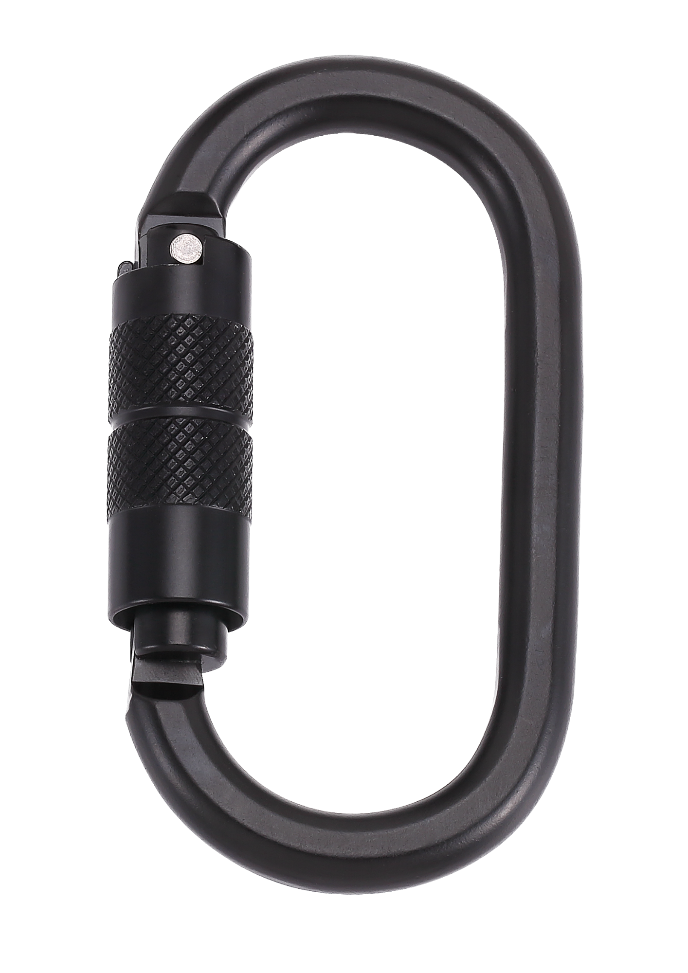 YIC001D Oval Safety Steel Climbing Carabiner with Twist Lock