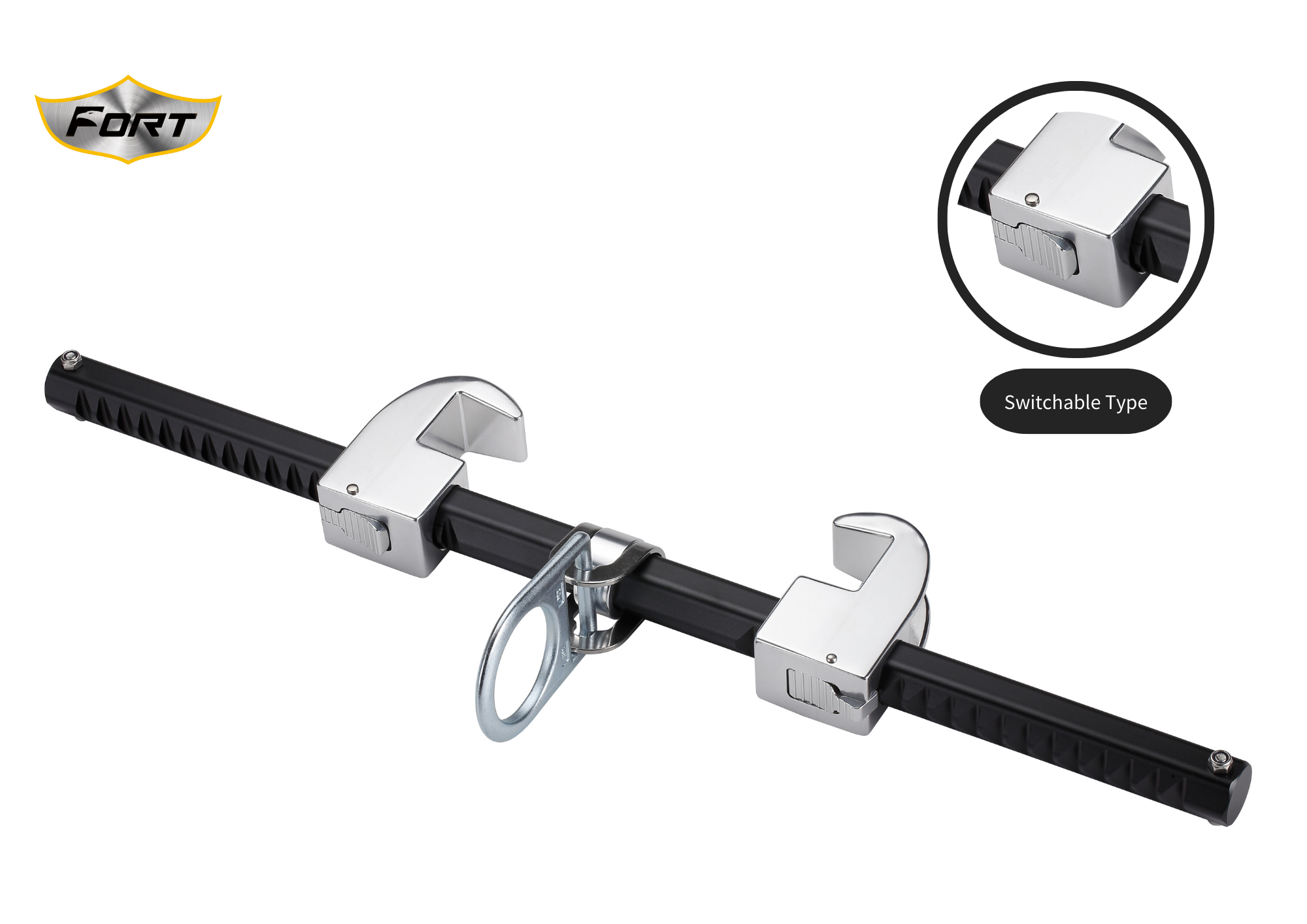 "YAA252 24" Sliding - Switchable Type Beam Anchor with Quick Insert for ...